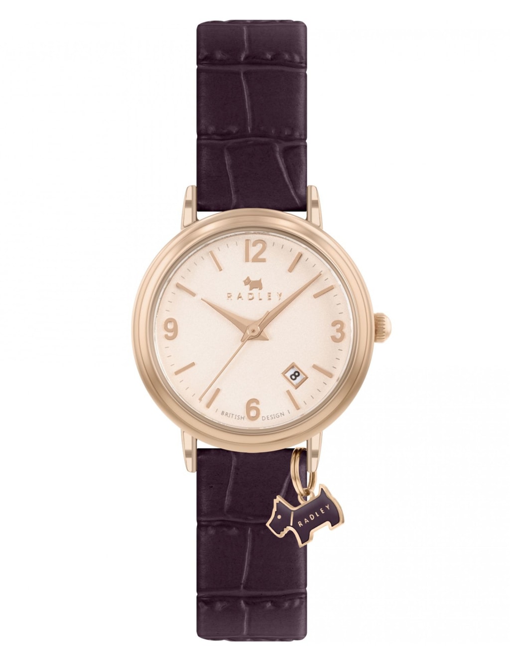 Radley Charm Brown Leather Quartz Watch | Radley | M&S