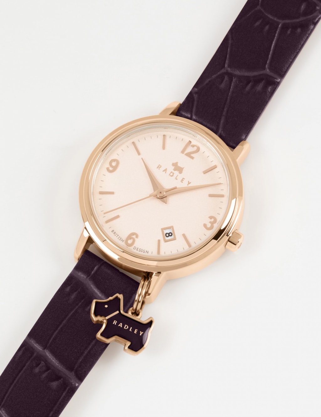 Radley Charm Brown Leather Quartz Watch | Radley | M&S