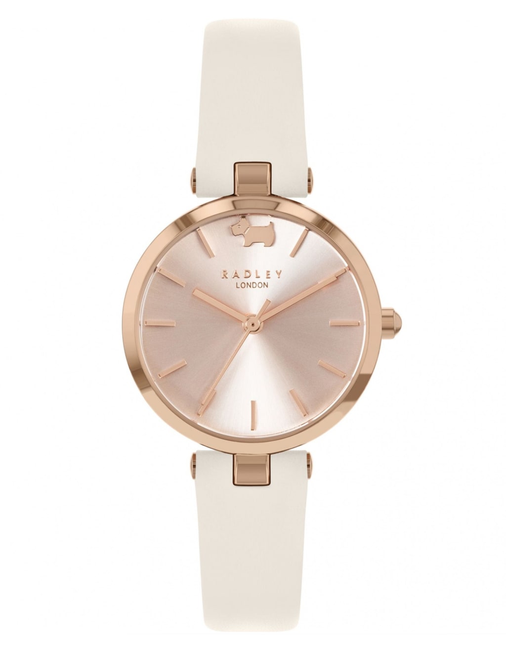 Radley Grey Leather Watch | Radley | M&S