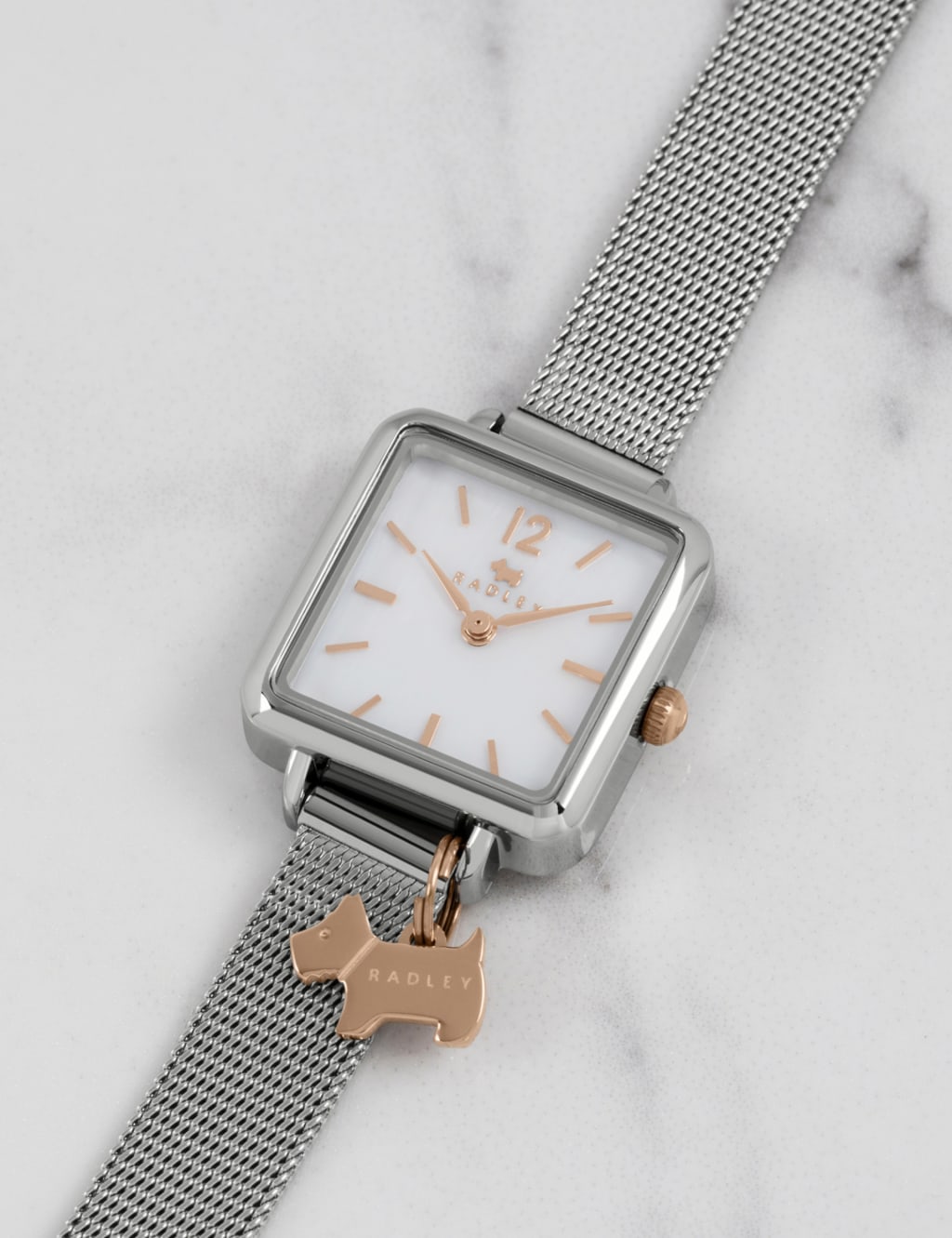 Radley Scottie Dog Stainless Steel Watch | Radley | M&S