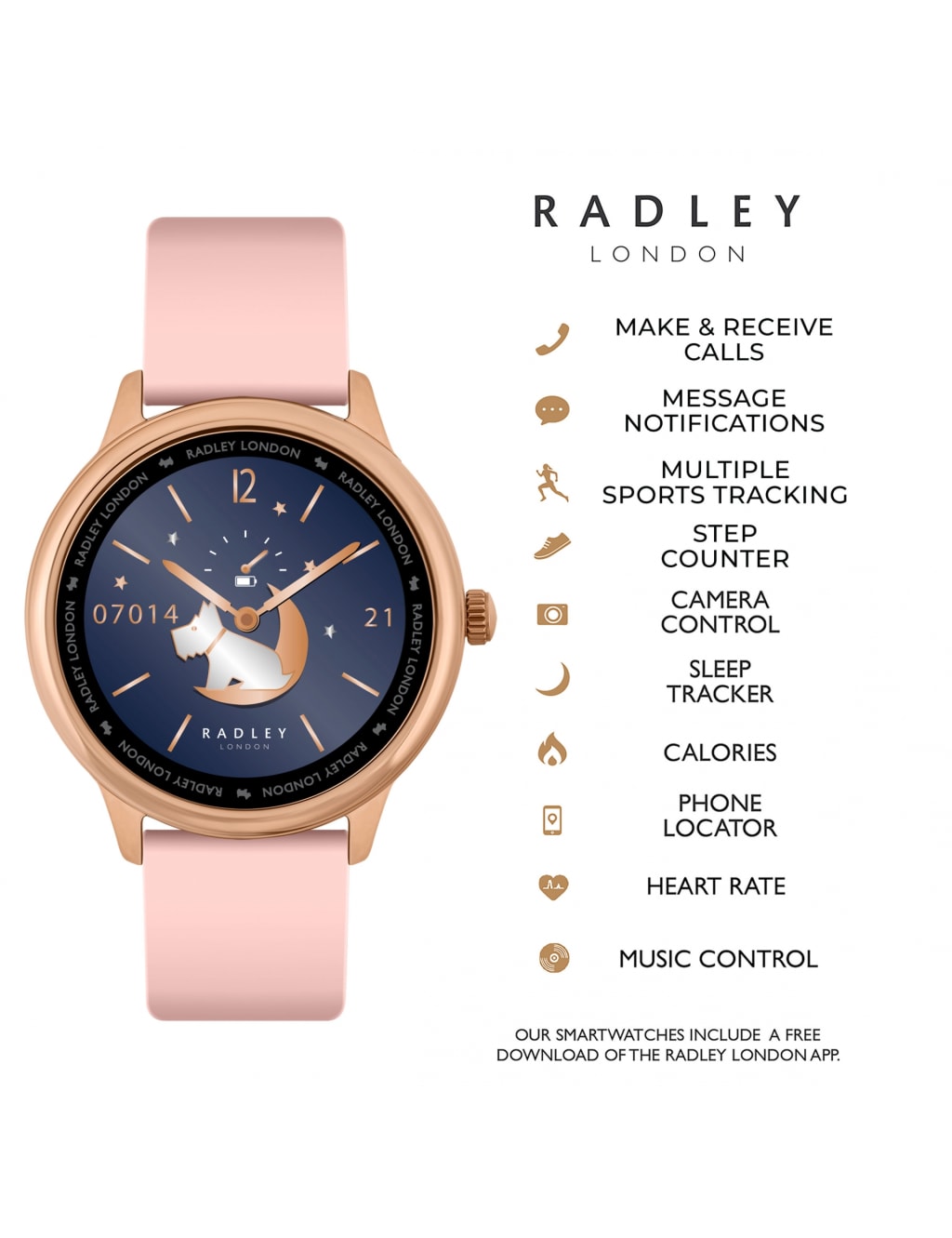 Radley Series 19 Smart Watch & Earbuds Set | Radley | M&S