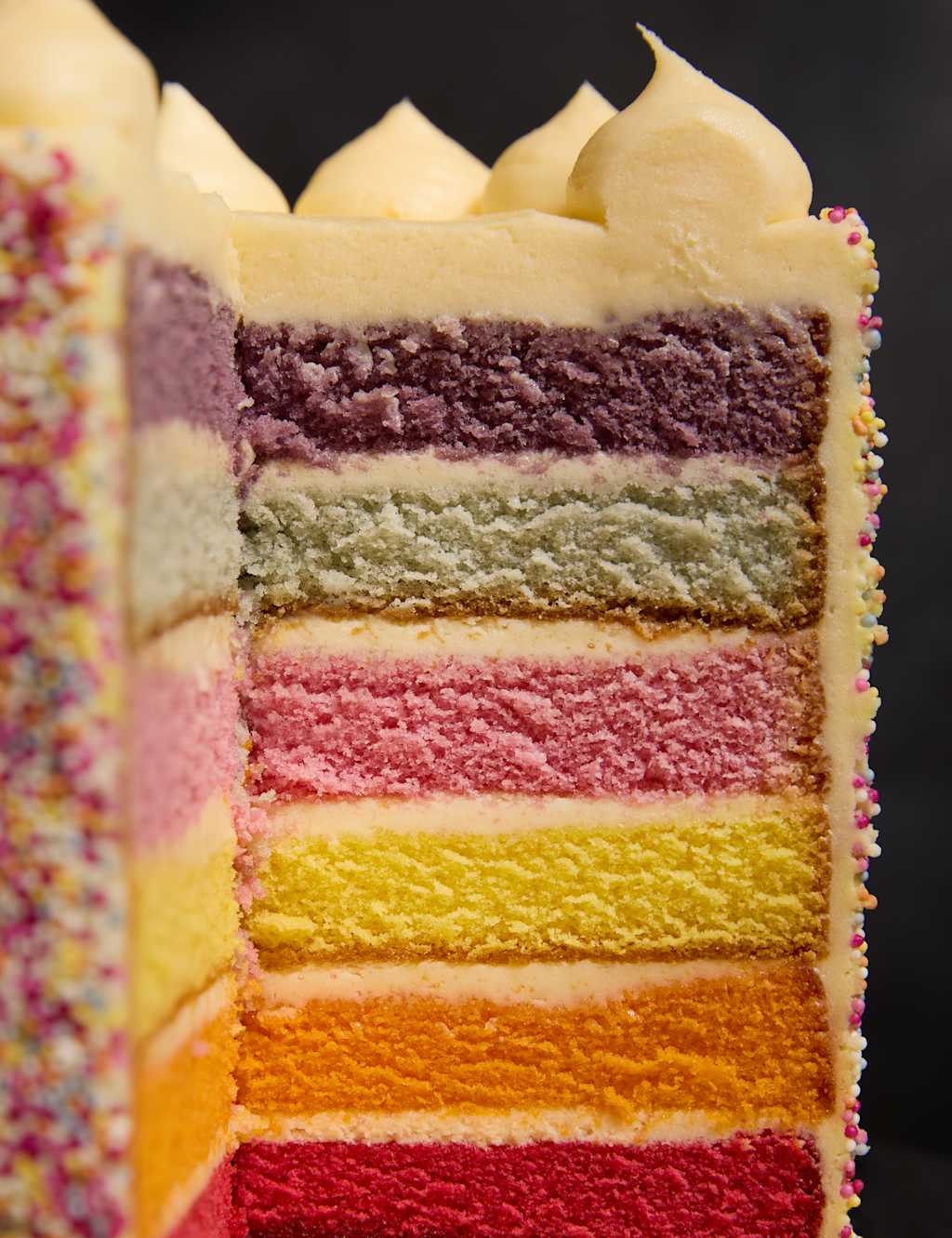 Rainbow Layers Cake (Serves 12) | M&S