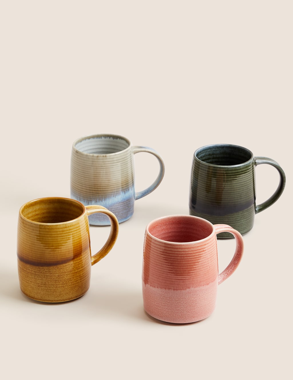Reactive Glaze Tankard Mug | M&S Collection | M&S