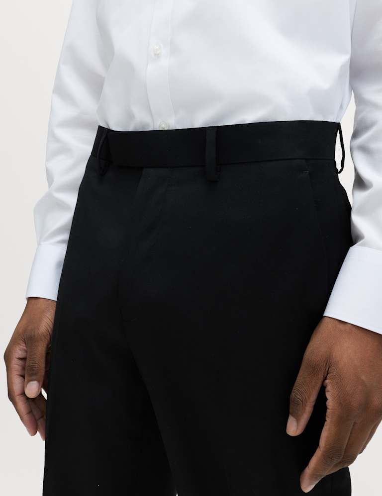 Regular Fit Stretch Suit Trousers | M&S Collection | M&S