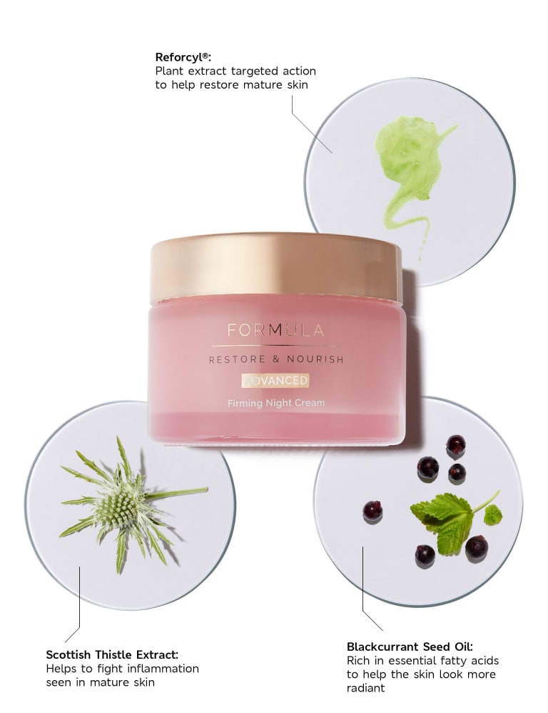 Restore & Nourish Firming Night Cream 50ml | Formula | M&S
