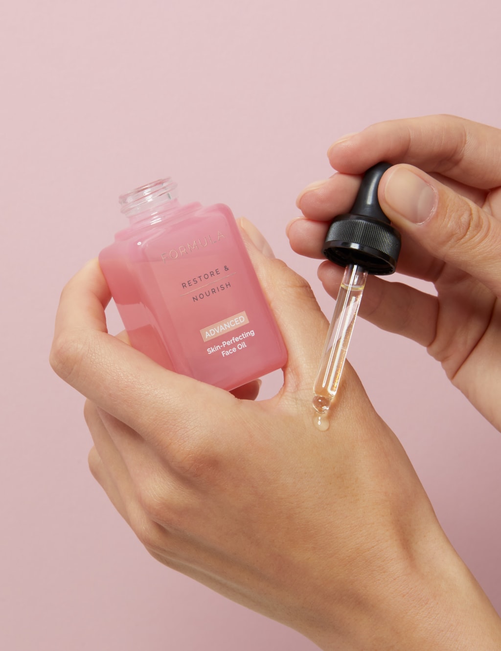 Restore & Nourish Skin-Perfecting Facial Oil 28ml | Formula | M&S