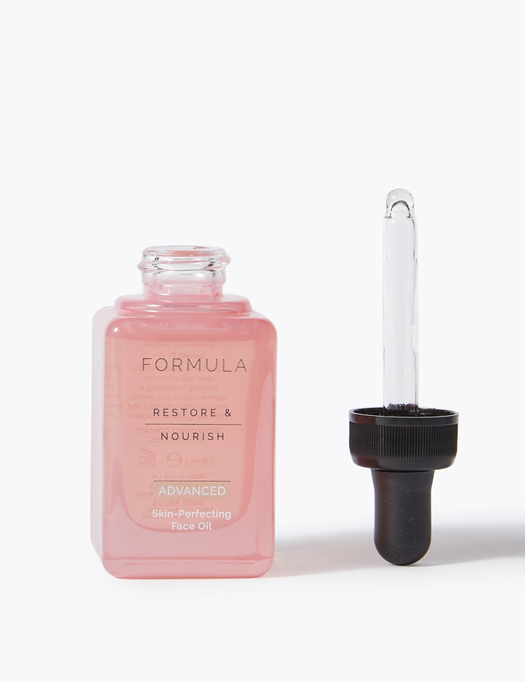 Restore & Nourish Skin-Perfecting Facial Oil 28ml | Formula | M&S