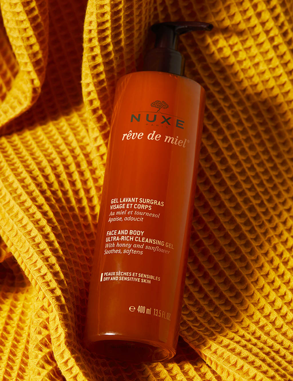 Reve de Miel Face & Body Ultra-Rich Cleansing Gel 400ml | NUXE | M&S