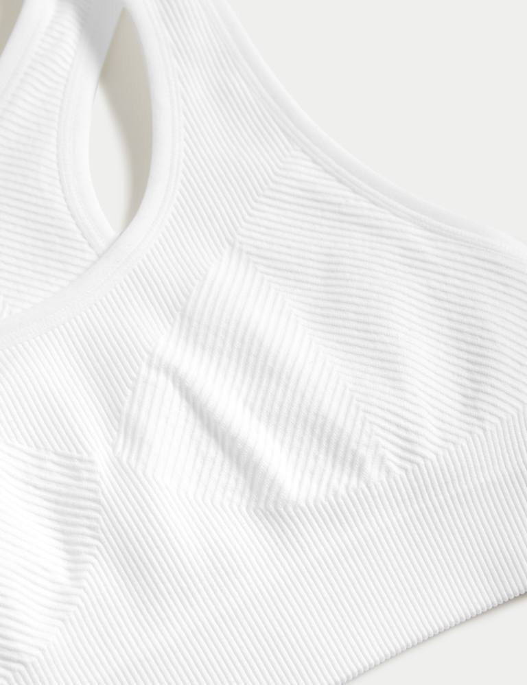 Reversible Seamless Medium Support Sports Bra | Goodmove | M&S