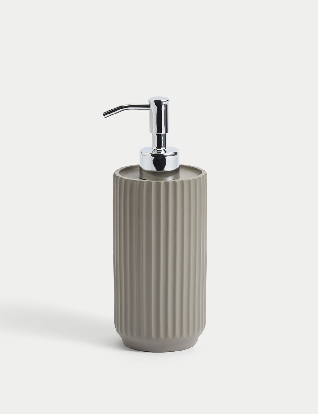 Ribbed Resin Soap Dispenser | M&S Collection | M&S