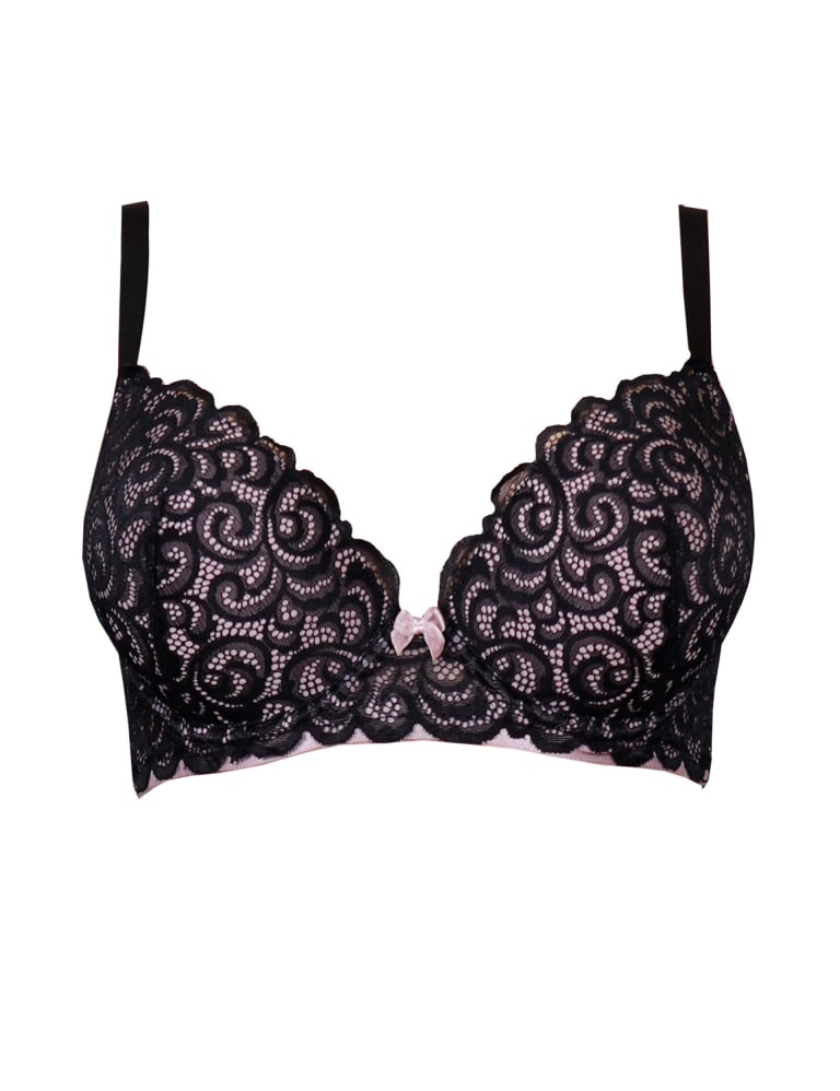 Romance Wired Plunge Push-Up Bra A-DD | Pour Moi | M&S