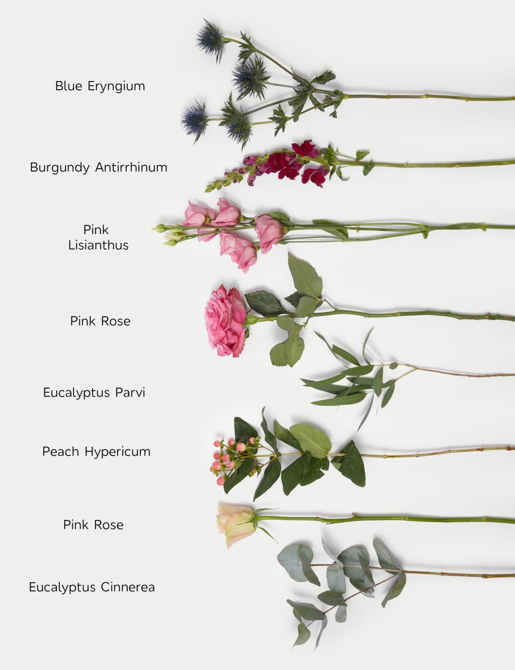 Rose & Spray Stock Bouquet with Vases | M&S