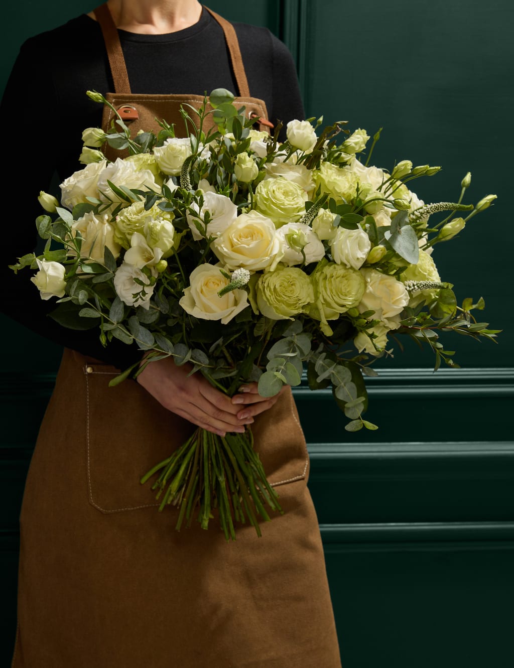 Rose, Freesia & Eucalyptus Bouquet | M&S