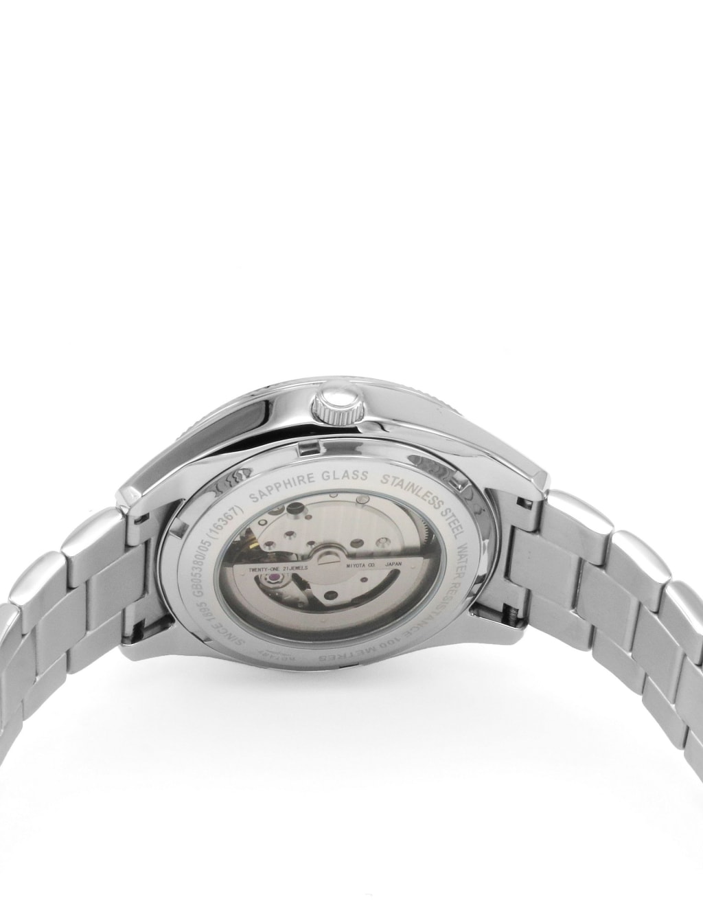 Rotary Henley Day And Date Stainless Steel Watch | Rotary | M&S