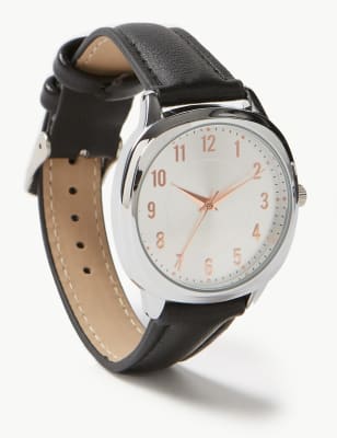 Round Face Watch | M&S Collection | M&S