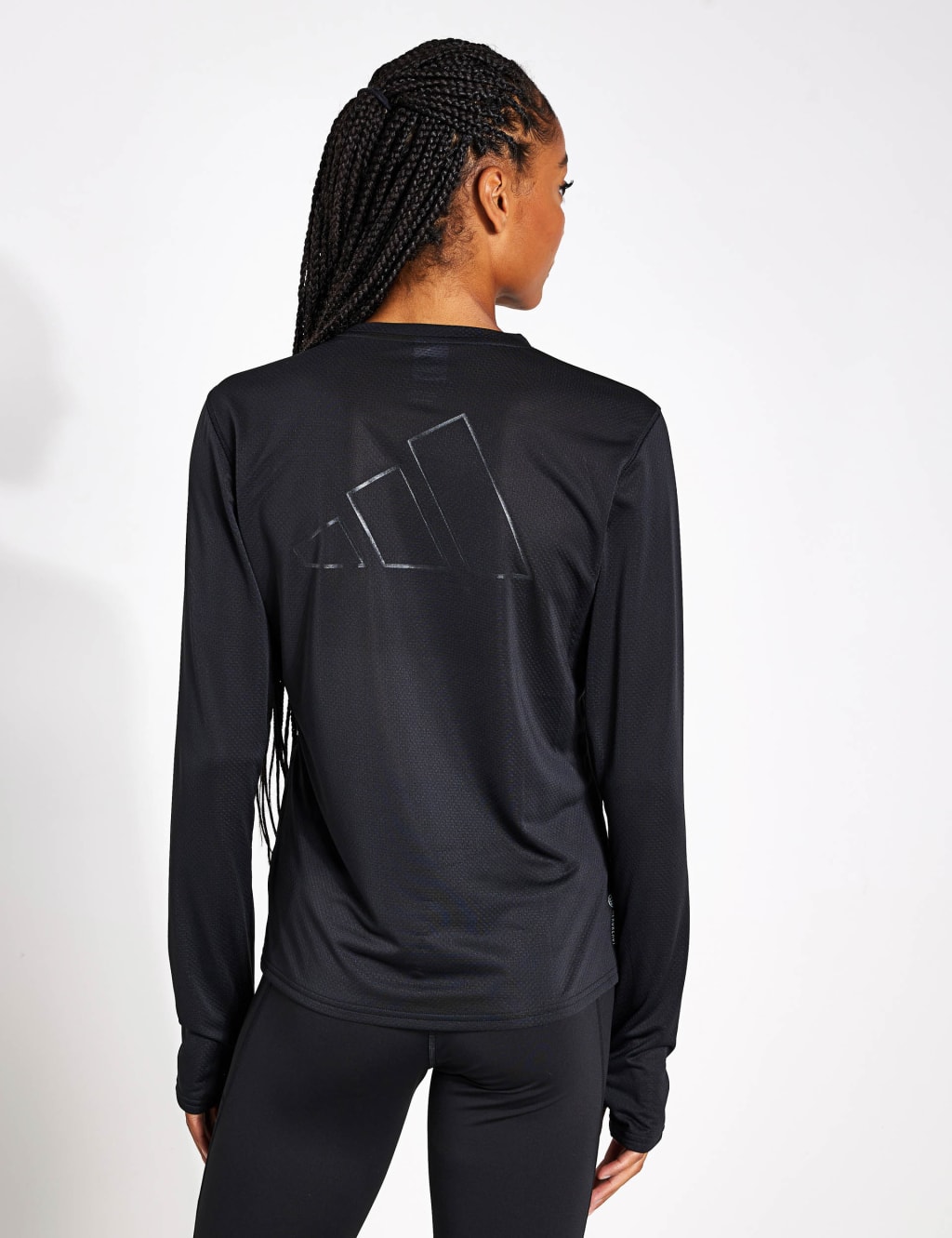 Run Icons Relaxed Running Top | Adidas | M&S
