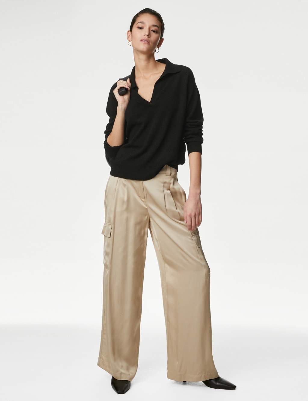 Women’s Cashmere Knitwear |M&S | M&S