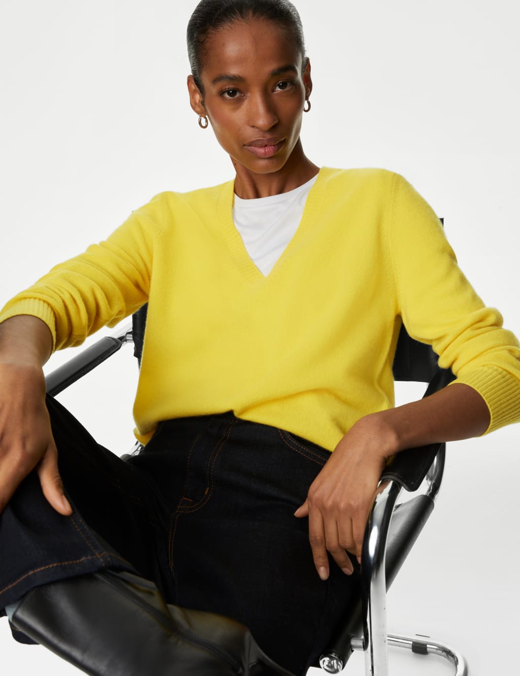 Women’s Yellow Jumpers | M&S