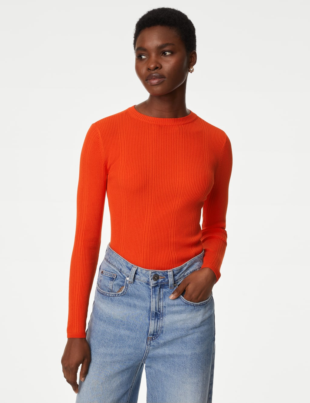 Women's Orange Top | M&S