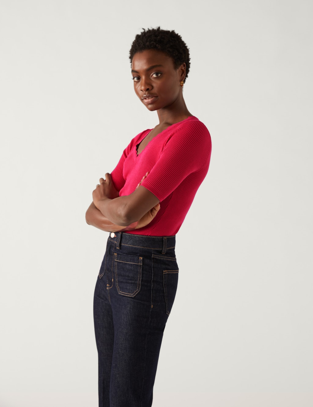 Red Tops for Women | M&S