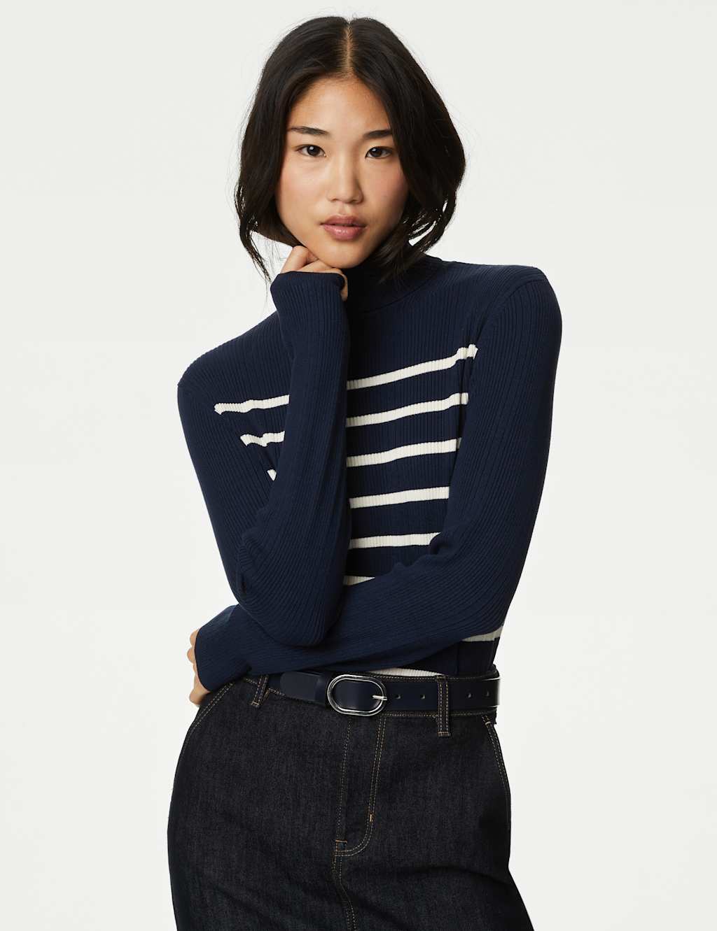 Women’s Roll-Neck Knitwear |M&S | M&S