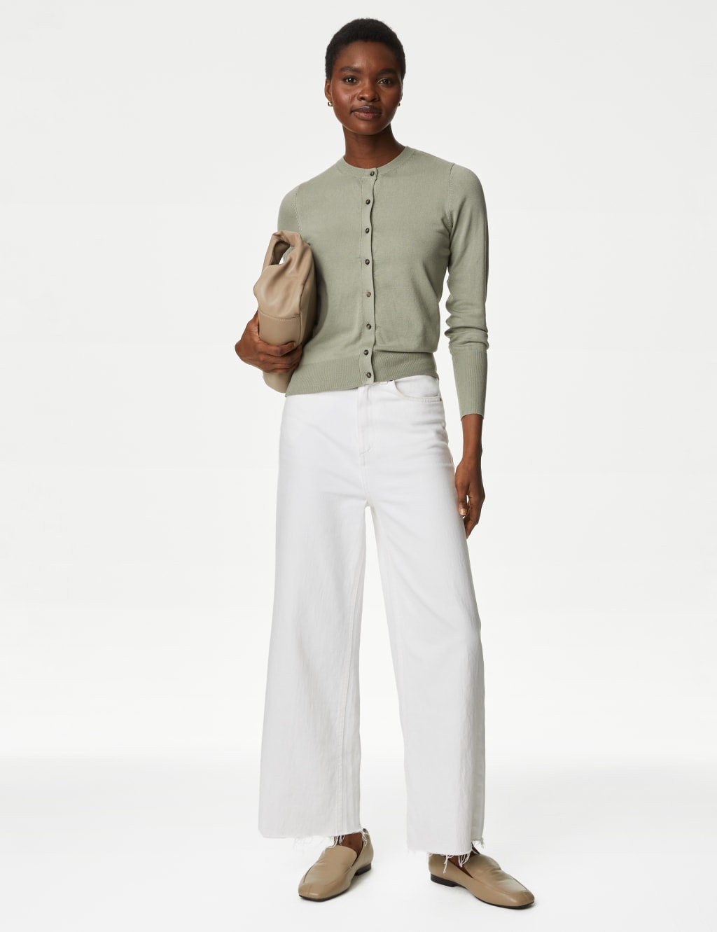 Women’s Crew Neck Cardigans | M&S