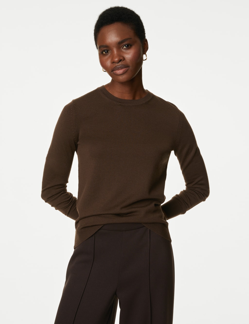 Women's Plus-Size Merino Wool Clothing | M&S