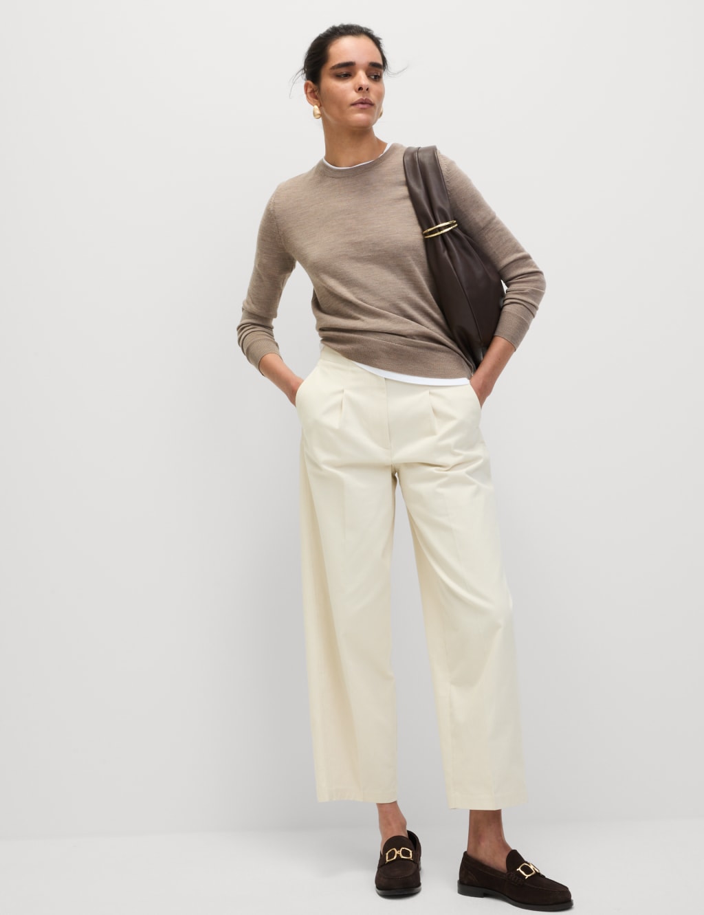 Women's Plus-Size Merino Wool Clothing | M&S