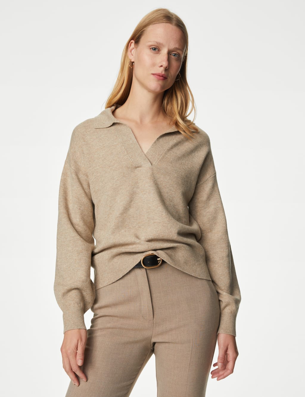 Women’s Collared-Neck Jumpers | M&S