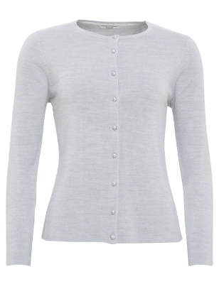 Cashmilon™ Bobble Button Cardigan | Classic | M&S