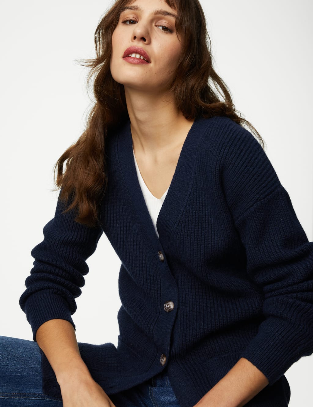 Women's Navy Cardigans | M&S