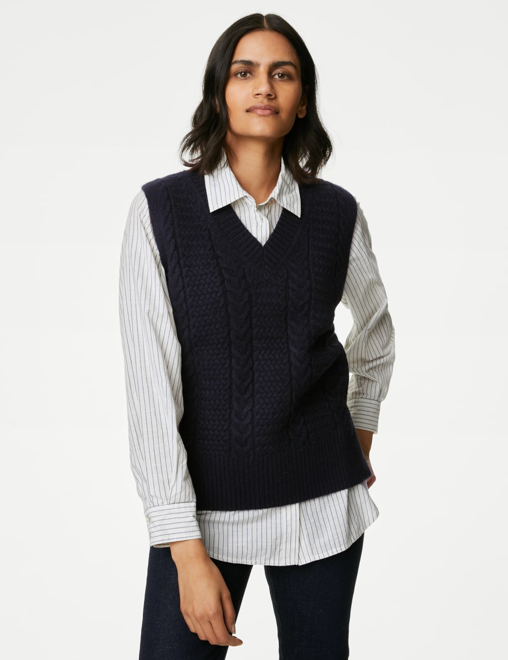 Women’s Sleeveless Jumpers | M&S