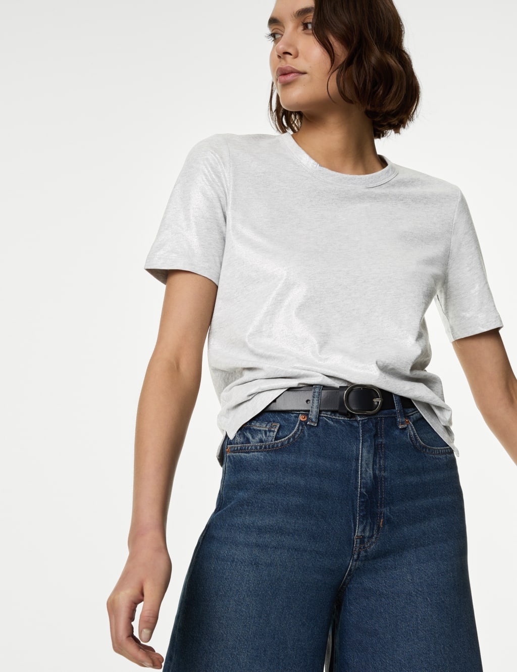 Women's Silver Tops | M&S