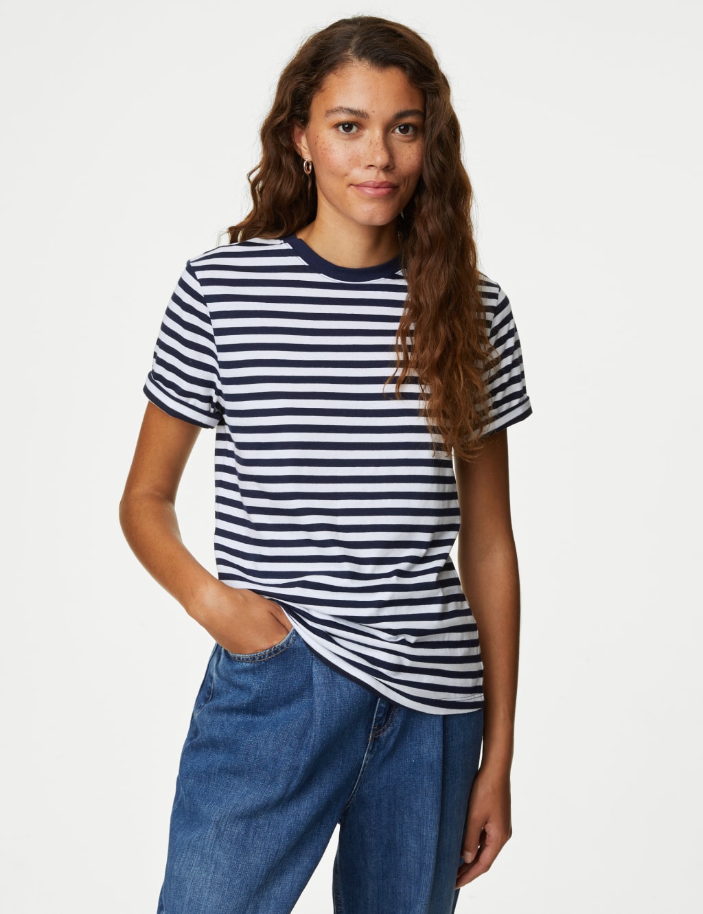 Womens Striped T Shirts Mands
