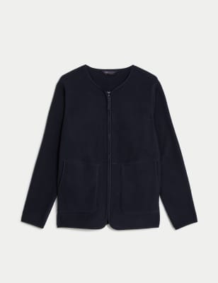 Fleece Zip Up Jacket | M&S Collection | M&S