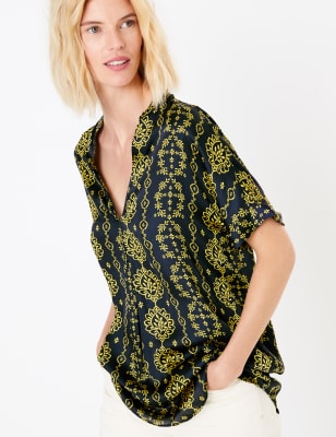 Printed Longline Tunic