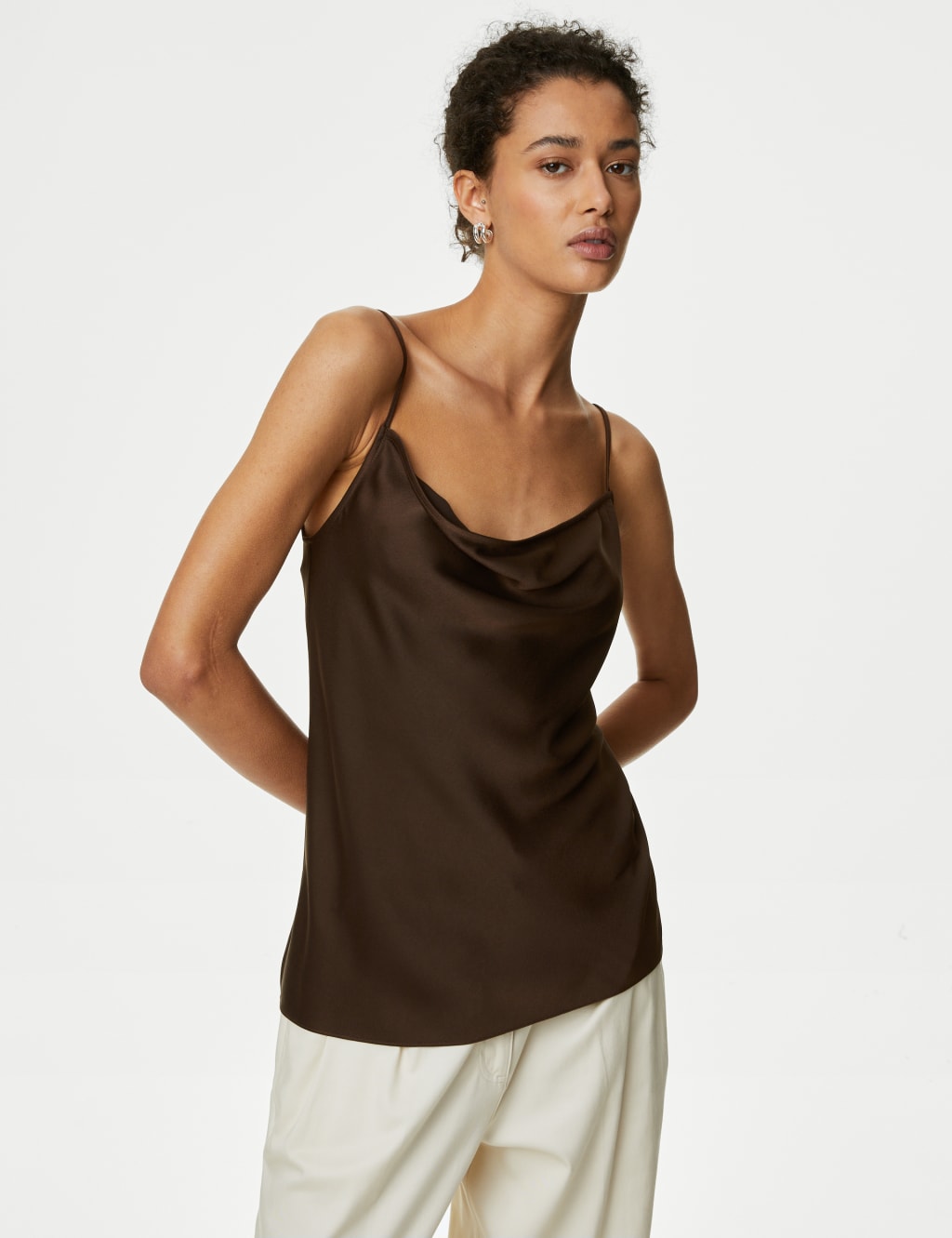 Women's Cowl Neck Tops | M&S