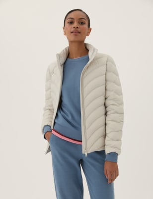 Feather & Down Packaway Puffer Jacket