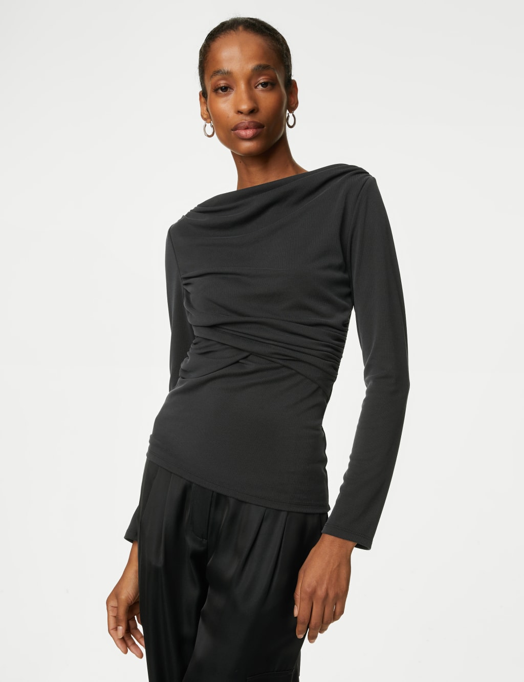 Women's Black Tops | M&S