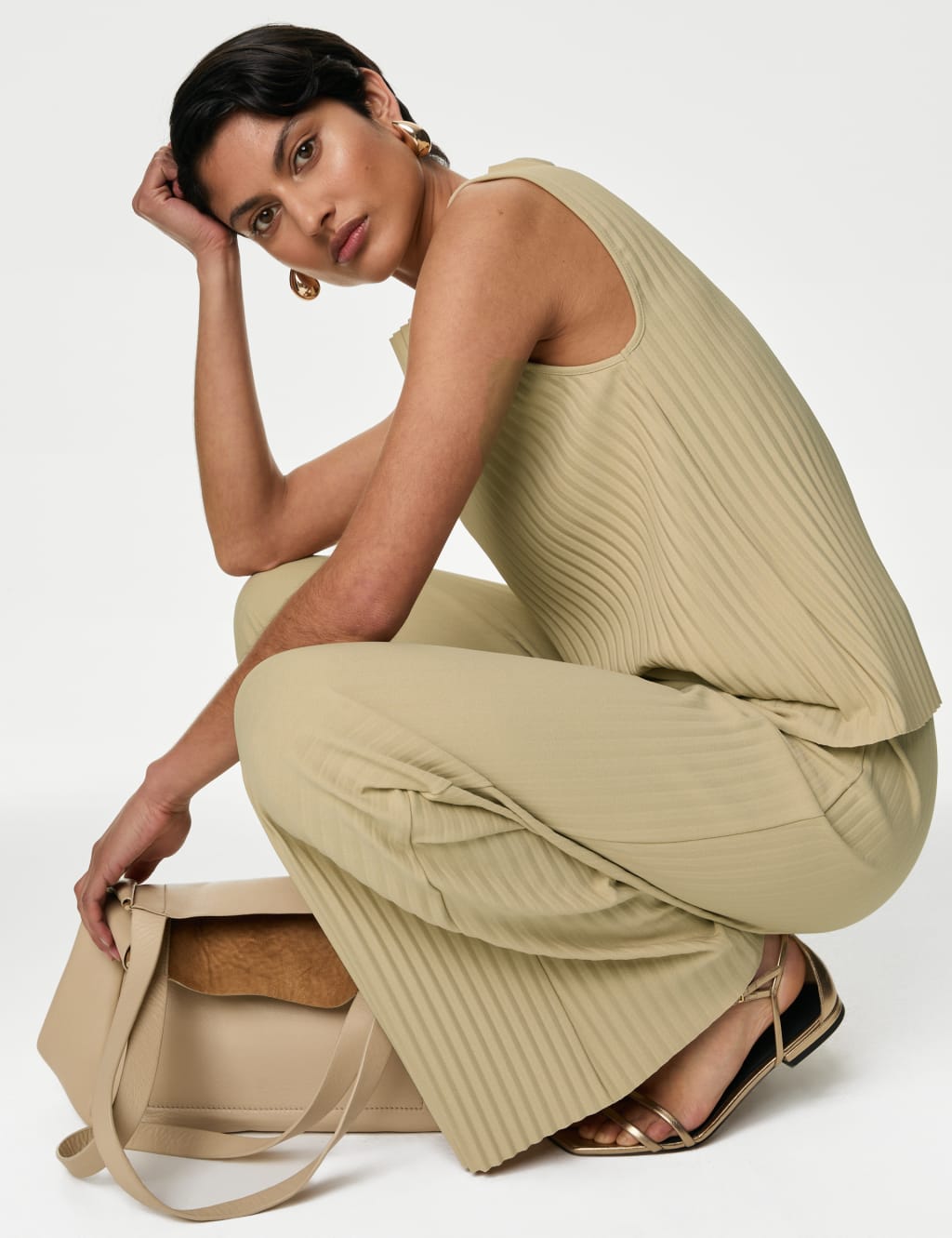 Women’s Plisse Tops | M&S