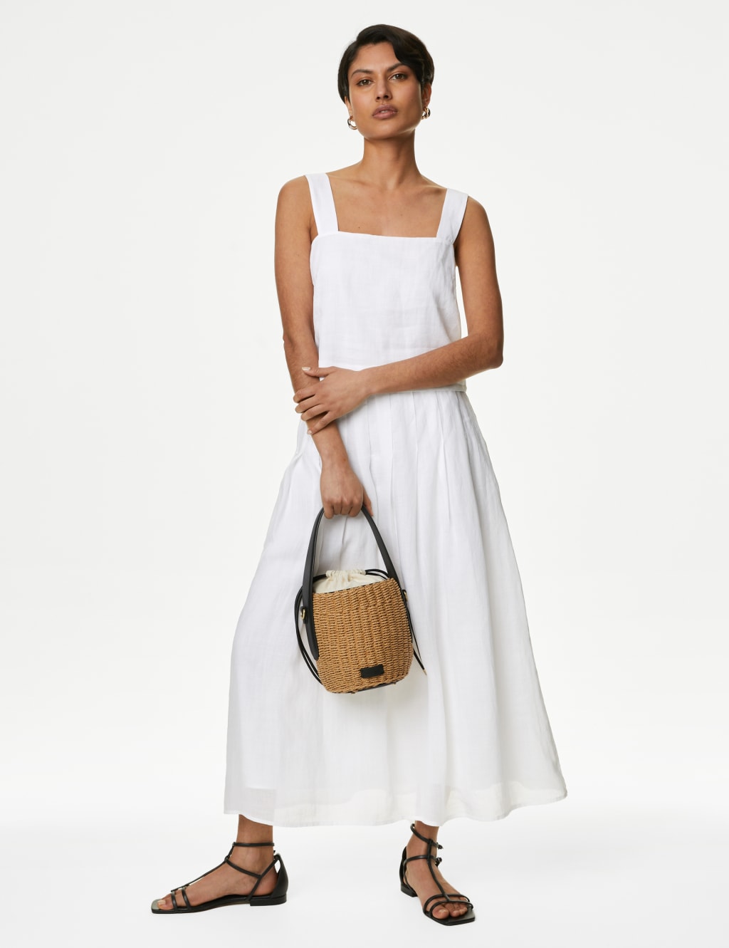 Women's Square-Neck Tops | M&S