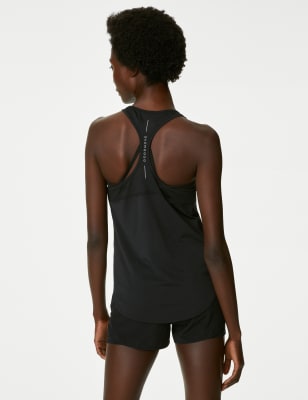 Scoop Neck Racer Back Running Vest Top