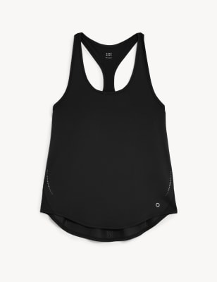 Scoop Neck Racer Back Running Vest Top