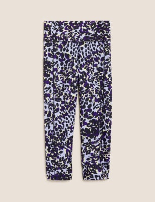 Go Move Printed Cropped Gym Leggings | GOODMOVE | M&S