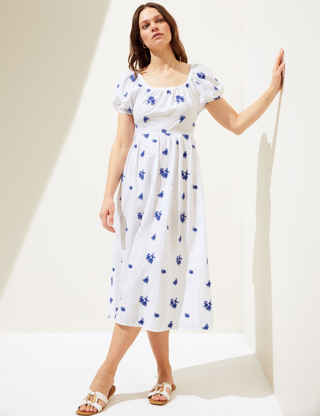 Broderie Anglaise Dresses | M&S