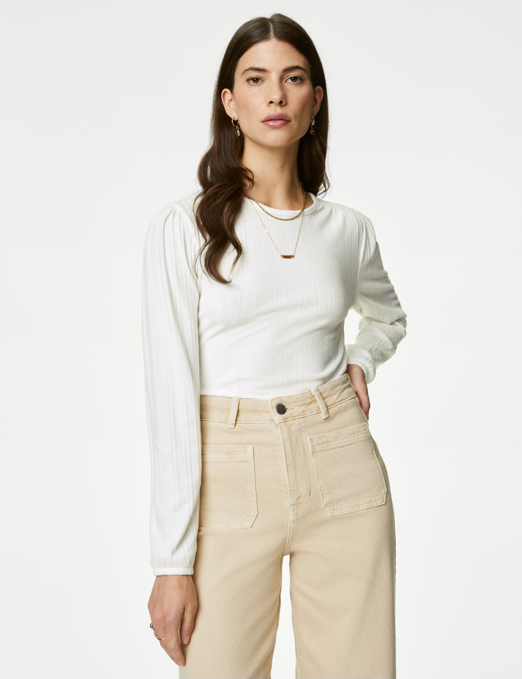 Page 2 - Women's Cream Tops | M&S