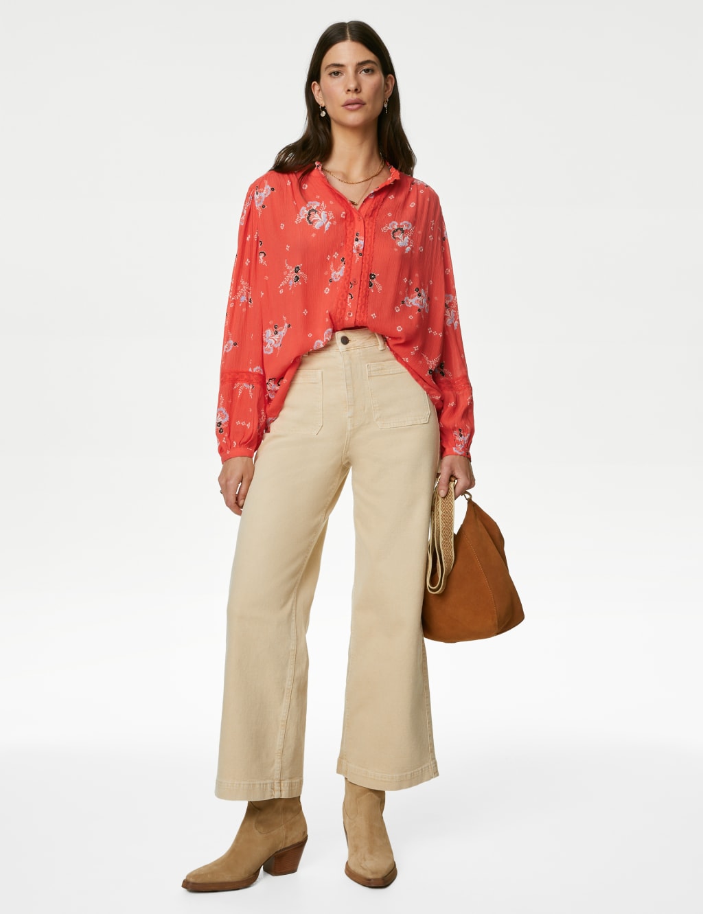 Women's Orange Tops | M&S