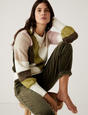 Colour Block Jumper