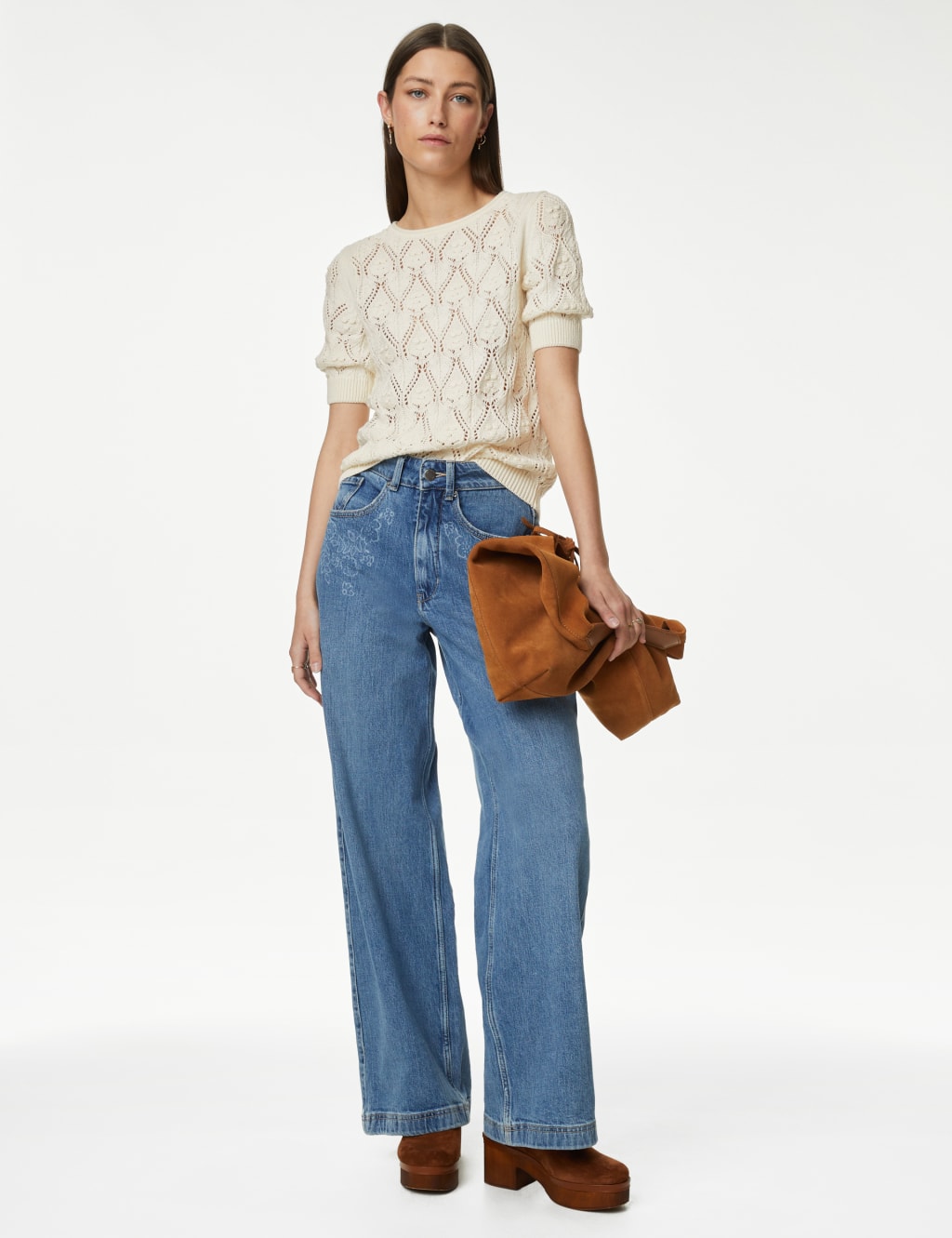 Women's Cream Tops | M&S