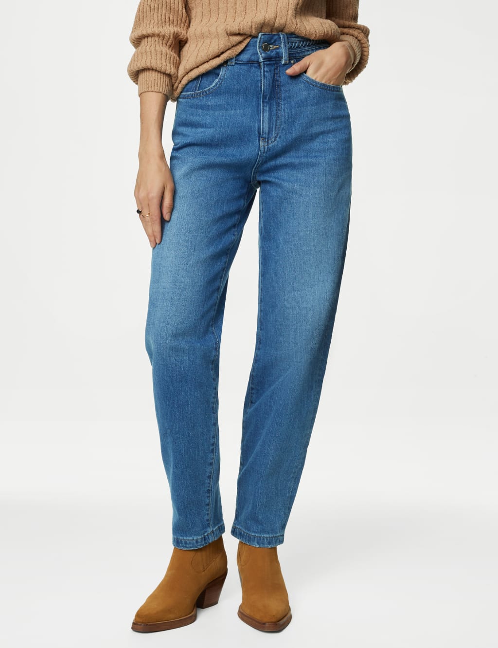 Mom Jeans | Mom Fit Jeans | M&S